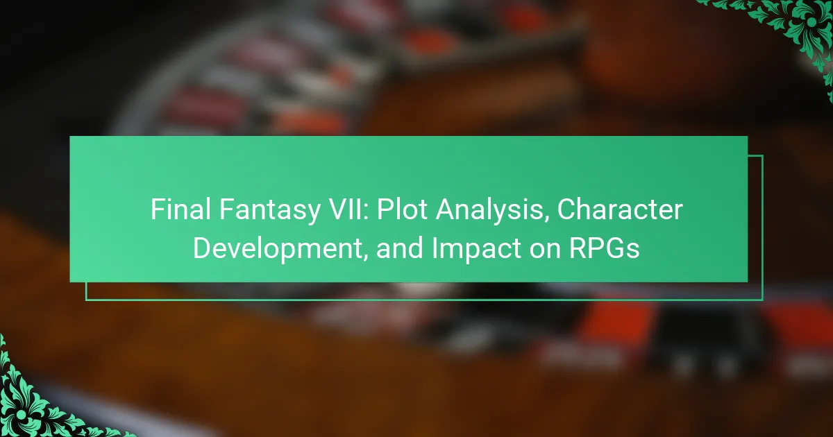 Final Fantasy VII: Plot, Characters & Its Lasting RPG Impact